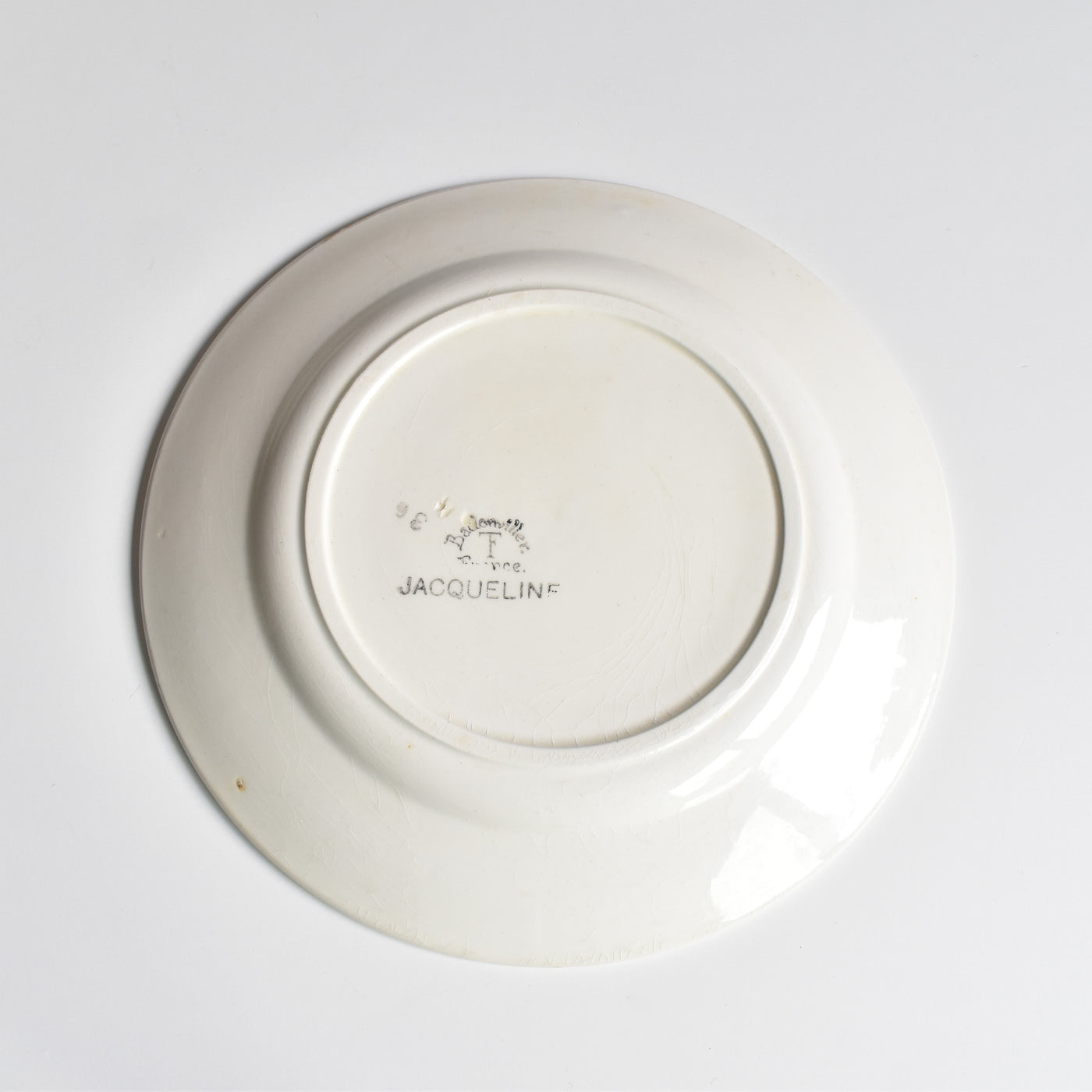 アンティークプレート バドンヴィレー Jacqueline A — Loane Interior