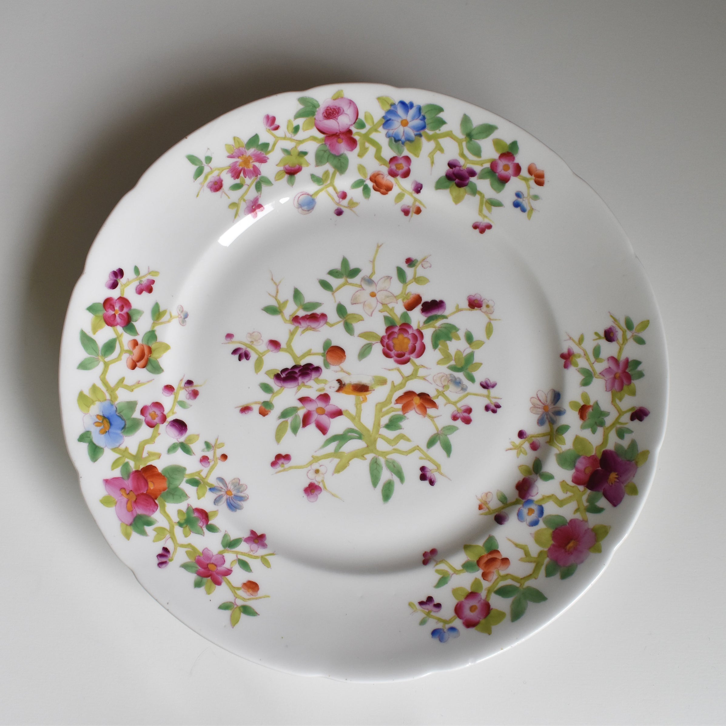 アンティーク脚付きプレート ミントン柄 C — Loane Interior