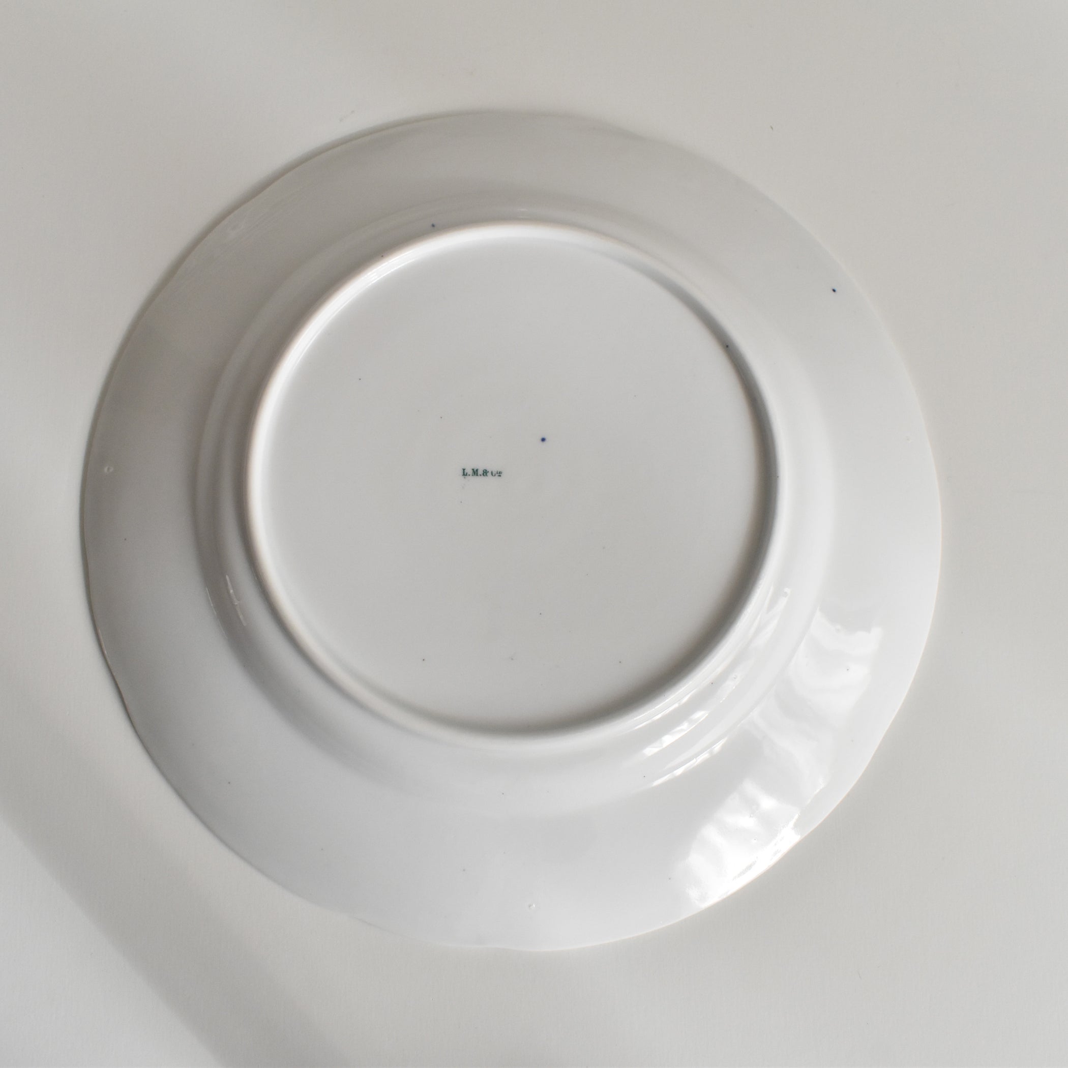 アンティークプレート LM&Cie クレイユモントロー Flora Lichen （フローラ リケン） A — Loane Interior