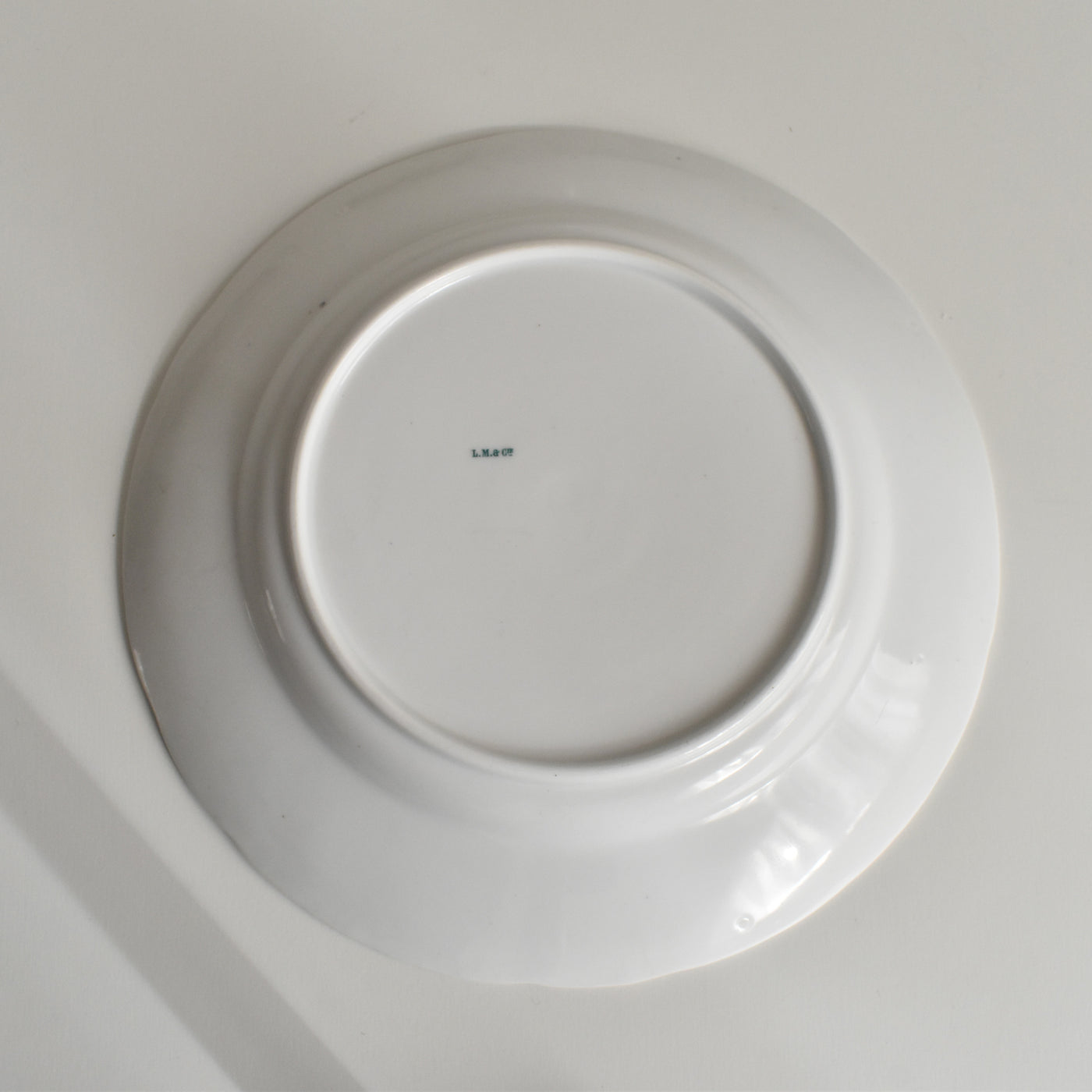 アンティークプレート LM&Cie クレイユモントロー Flora Lichen （フローラ リケン） F — Loane Interior