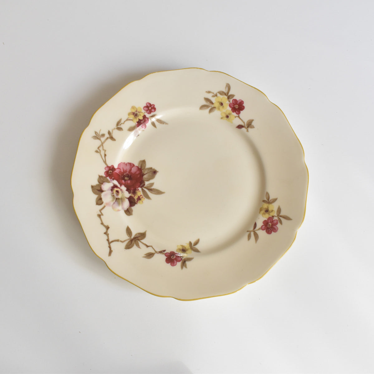 ヴィンテージデザートプレート フッチェンロイター Germany Madelaine 17.5 — Loane Interior