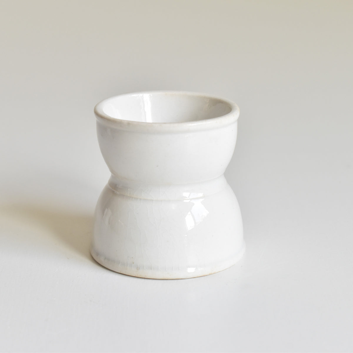 アンティーク エッグカップ（コクティエ） ディアボロ ホワイト A — Loane Interior