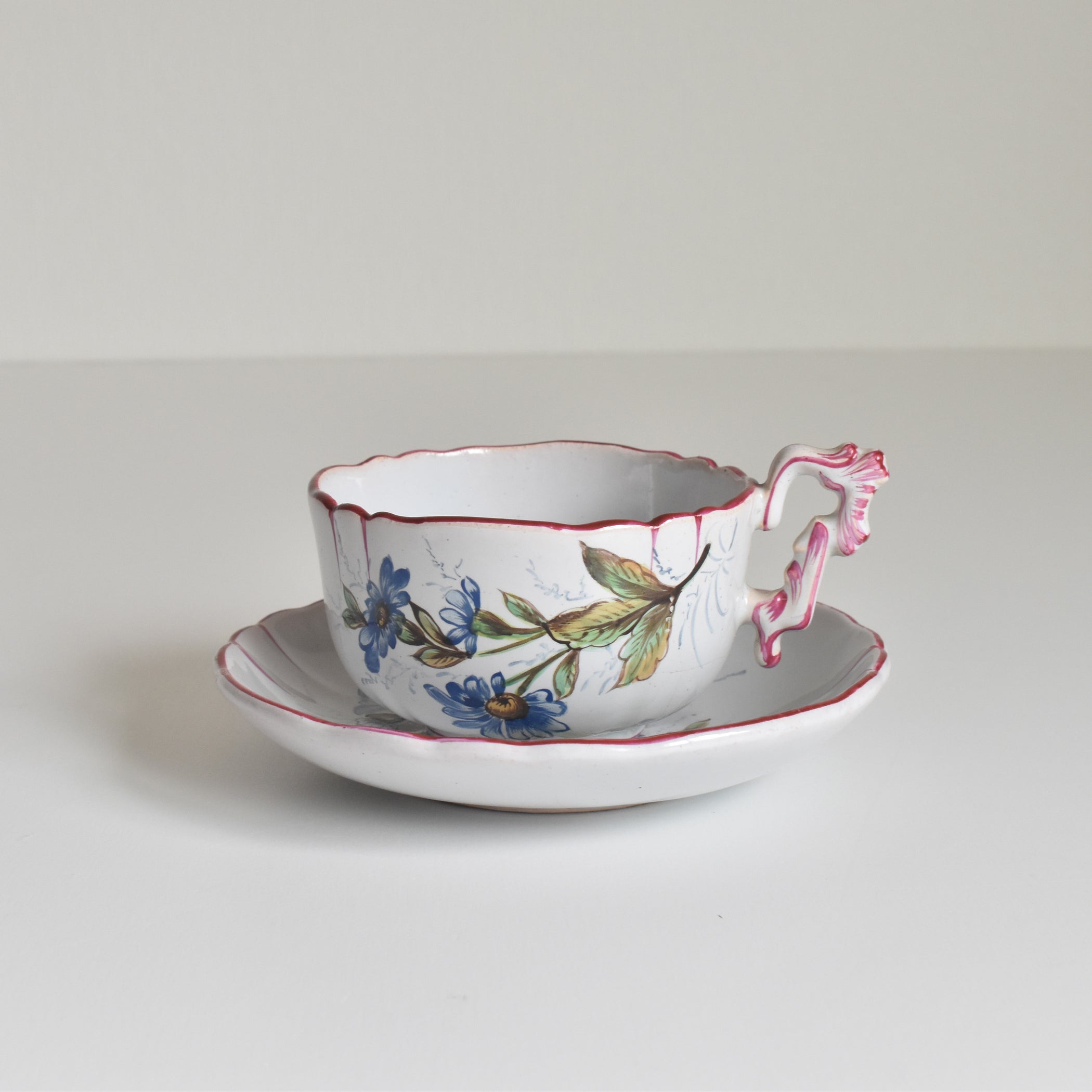 アンティークカップ＆ソーサー サンクレマン エミールガレ Libellule(リベリュル） A — Loane Interior