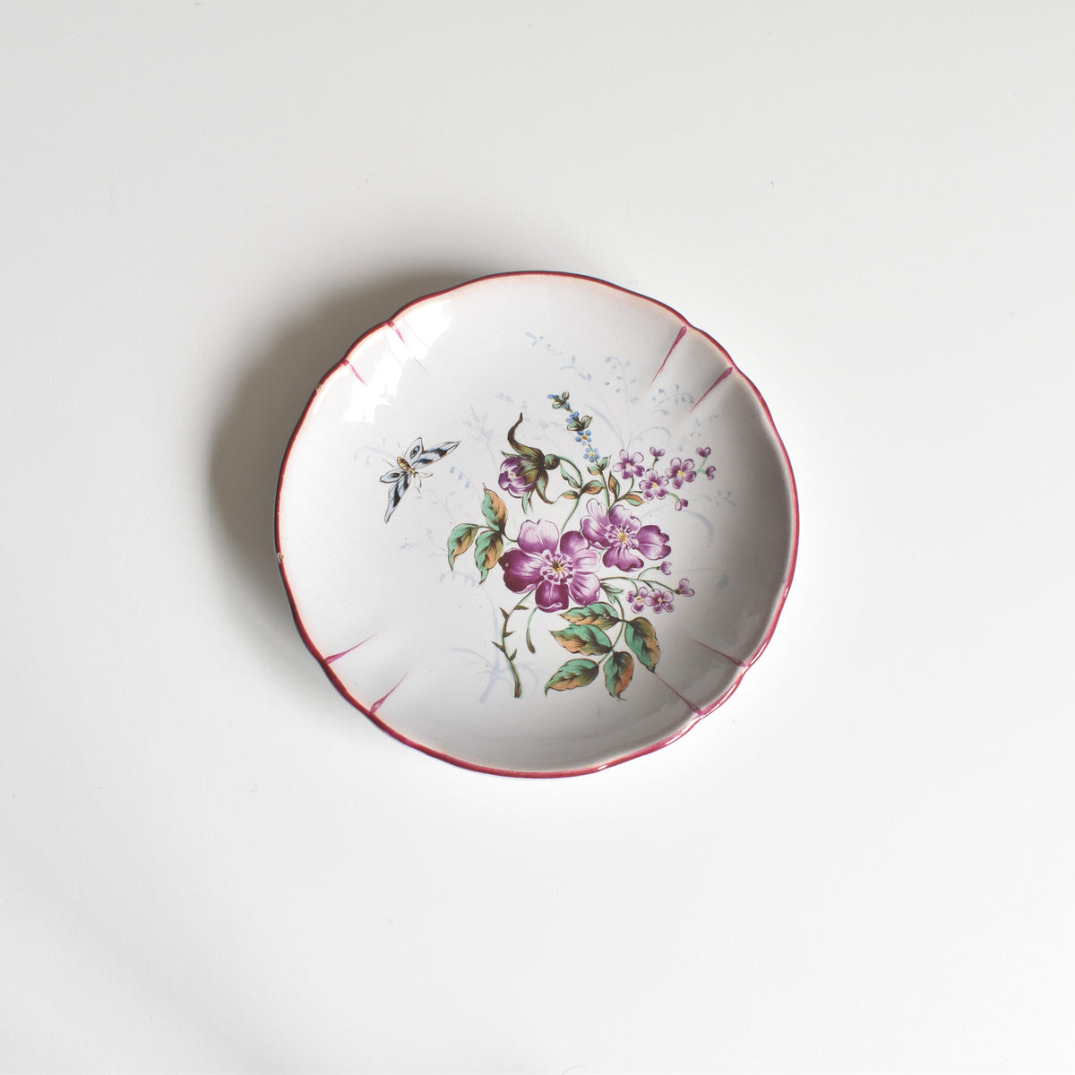 アンティークソーサー サンクレマン エミールガレ Libellule(リベリュル） A — Loane Interior