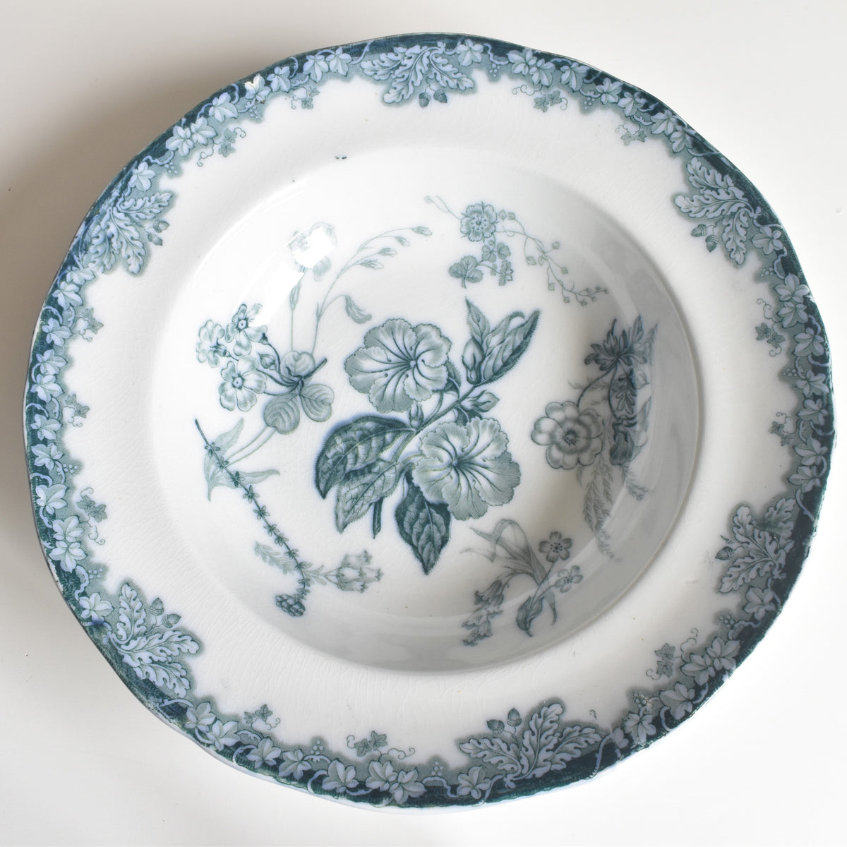アンティーク深皿 イギリス窯 N92 F — Loane Interior