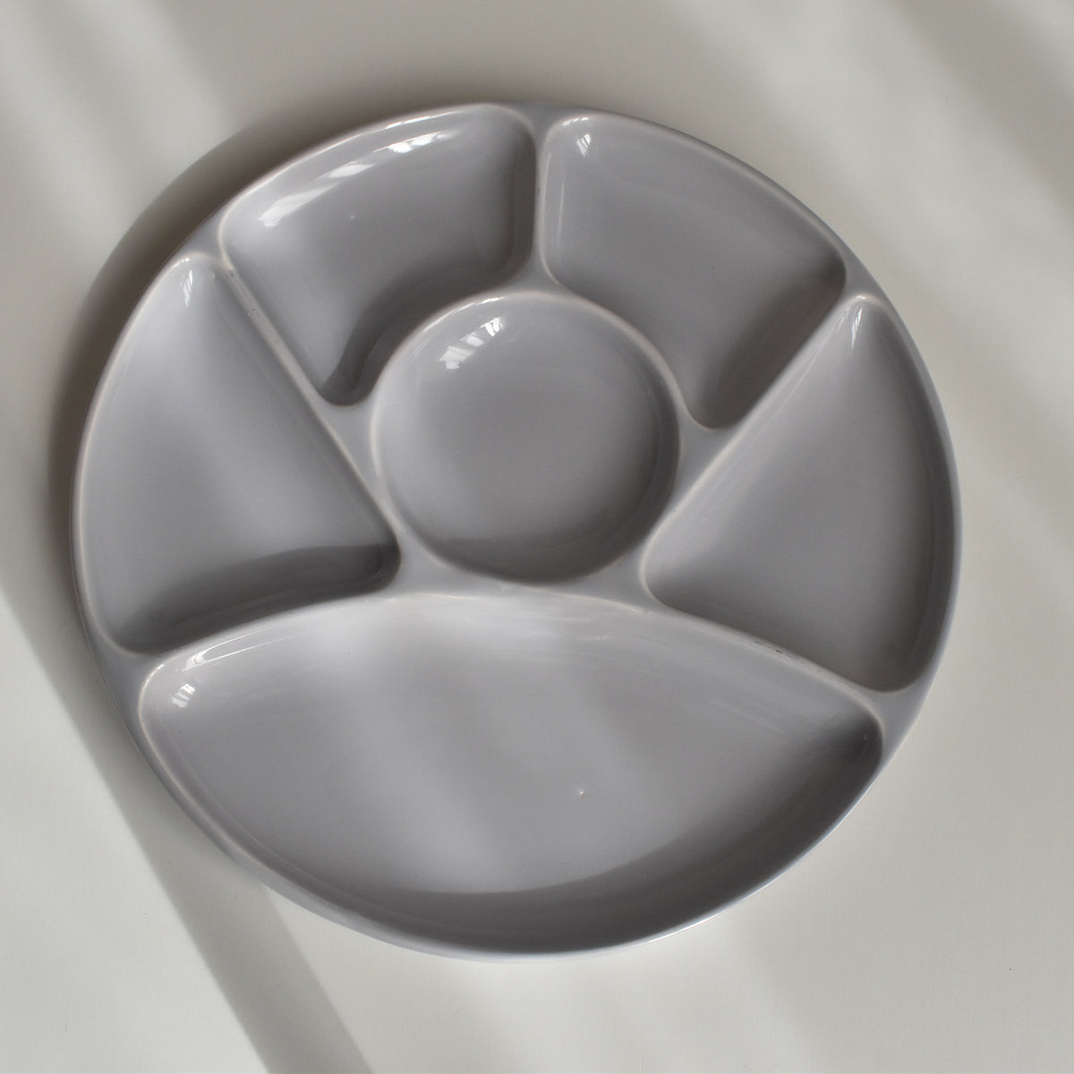 ヴィンテージフォンデュプレート ジアン Gris G — Loane Interior