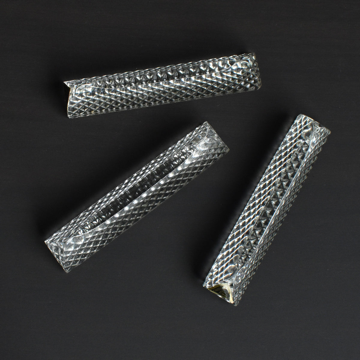 アンティークナイフレスト クリスタルガラス Triangle — Loane Interior