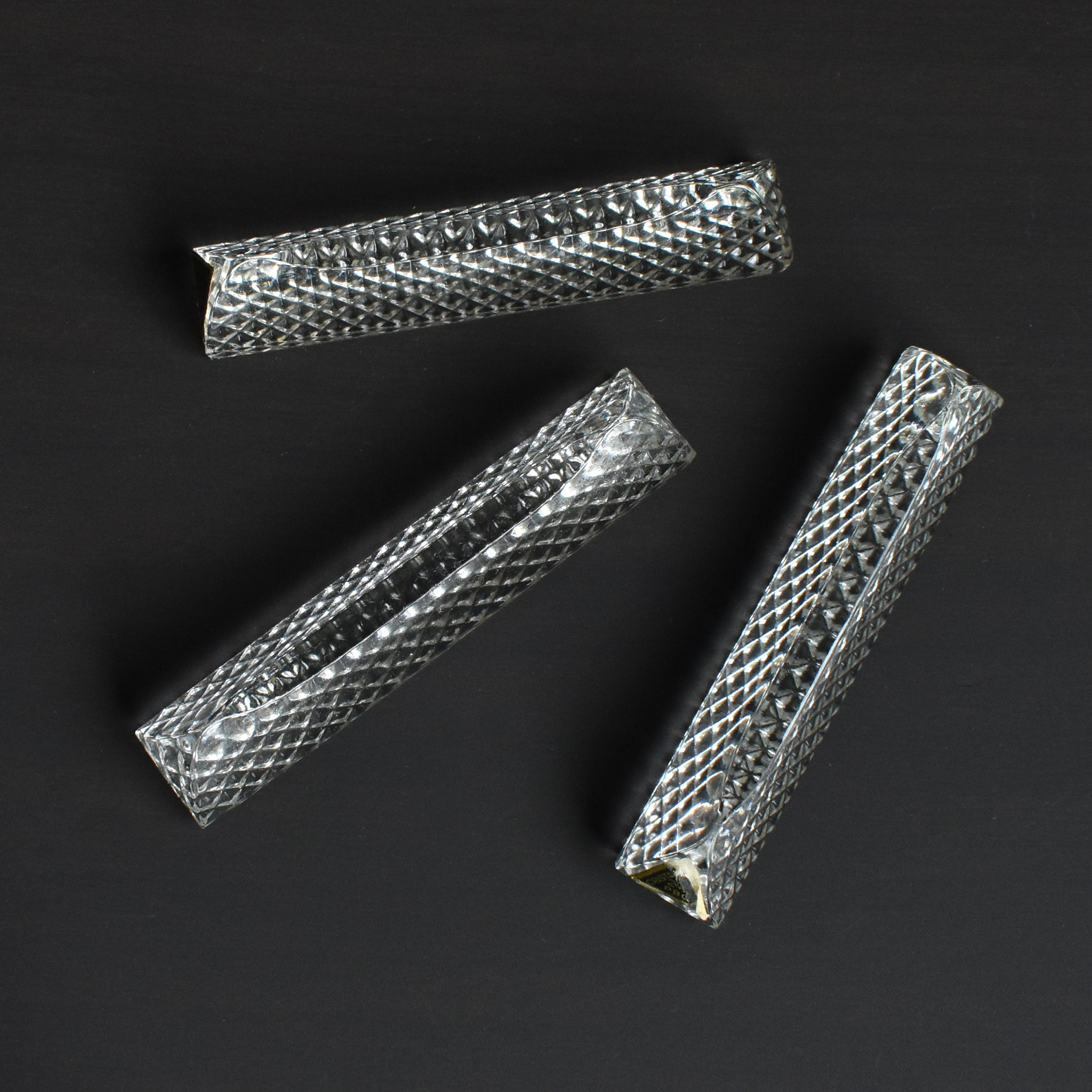 アンティークナイフレスト クリスタルガラス Triangle — Loane Interior