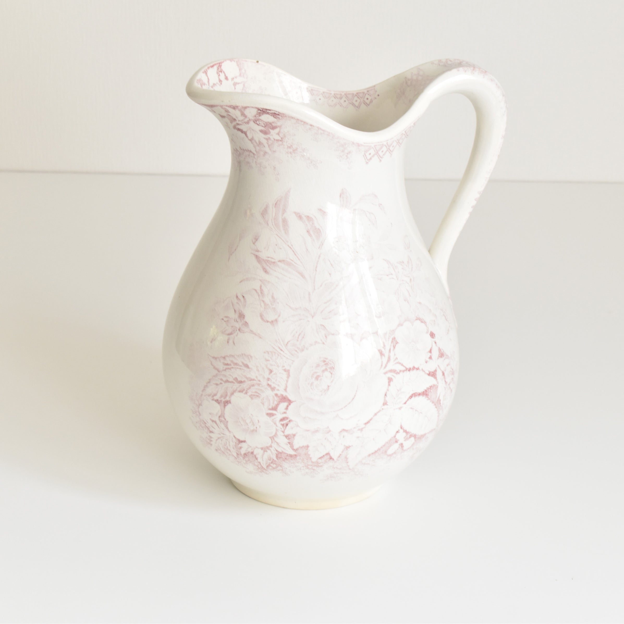 アンティークピシェ U&Cサルグミンヌ Jardiniére / rose — Loane Interior