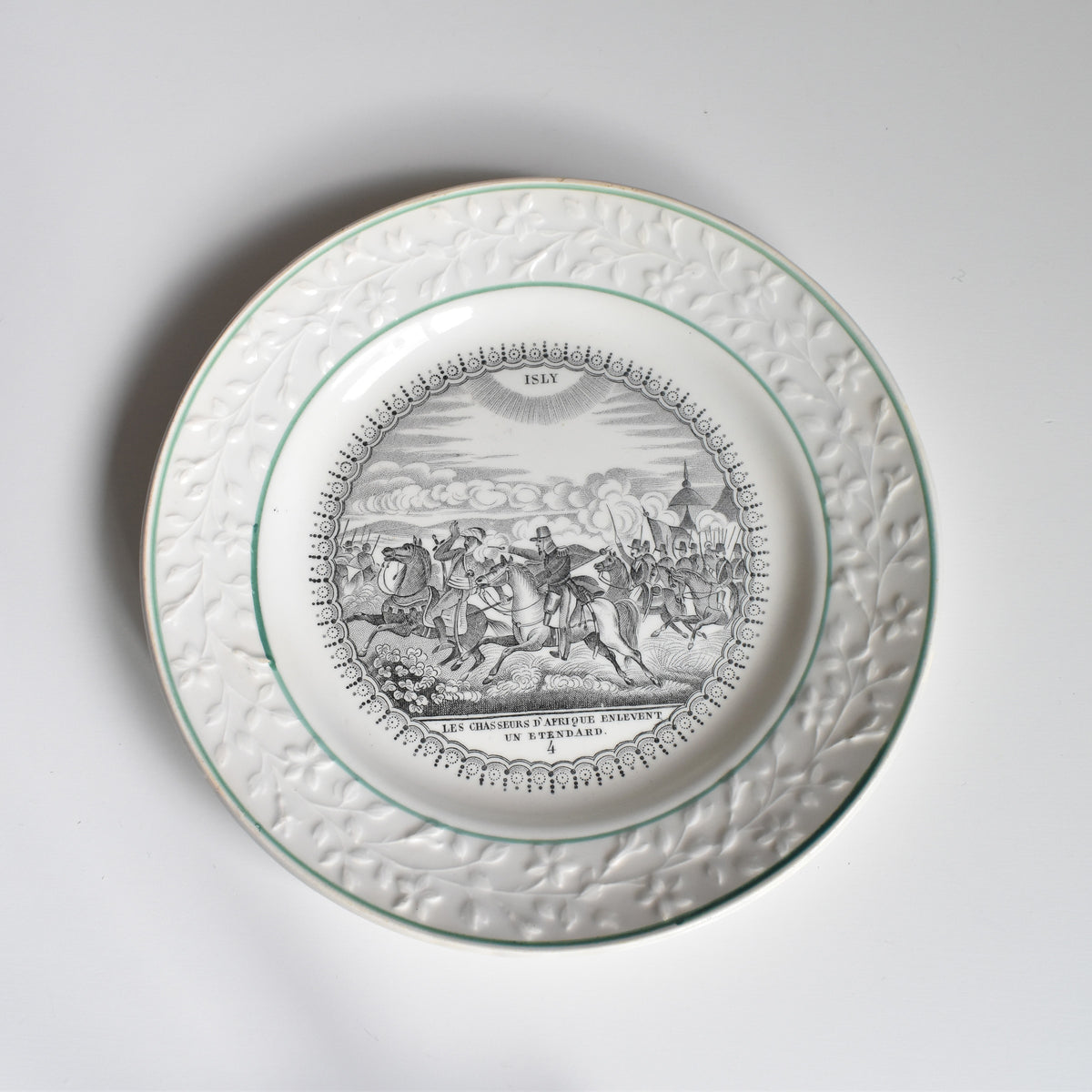アンティークデザートプレート H&Bショワジールロワ ISLY — Loane Interior