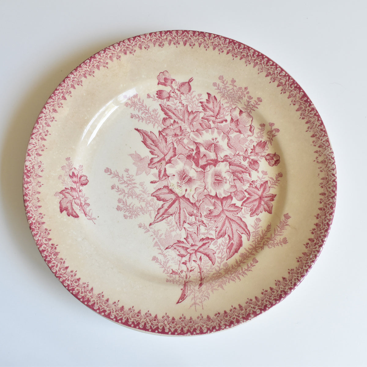 アンティークプレート オナン Eglantines B — Loane Interior