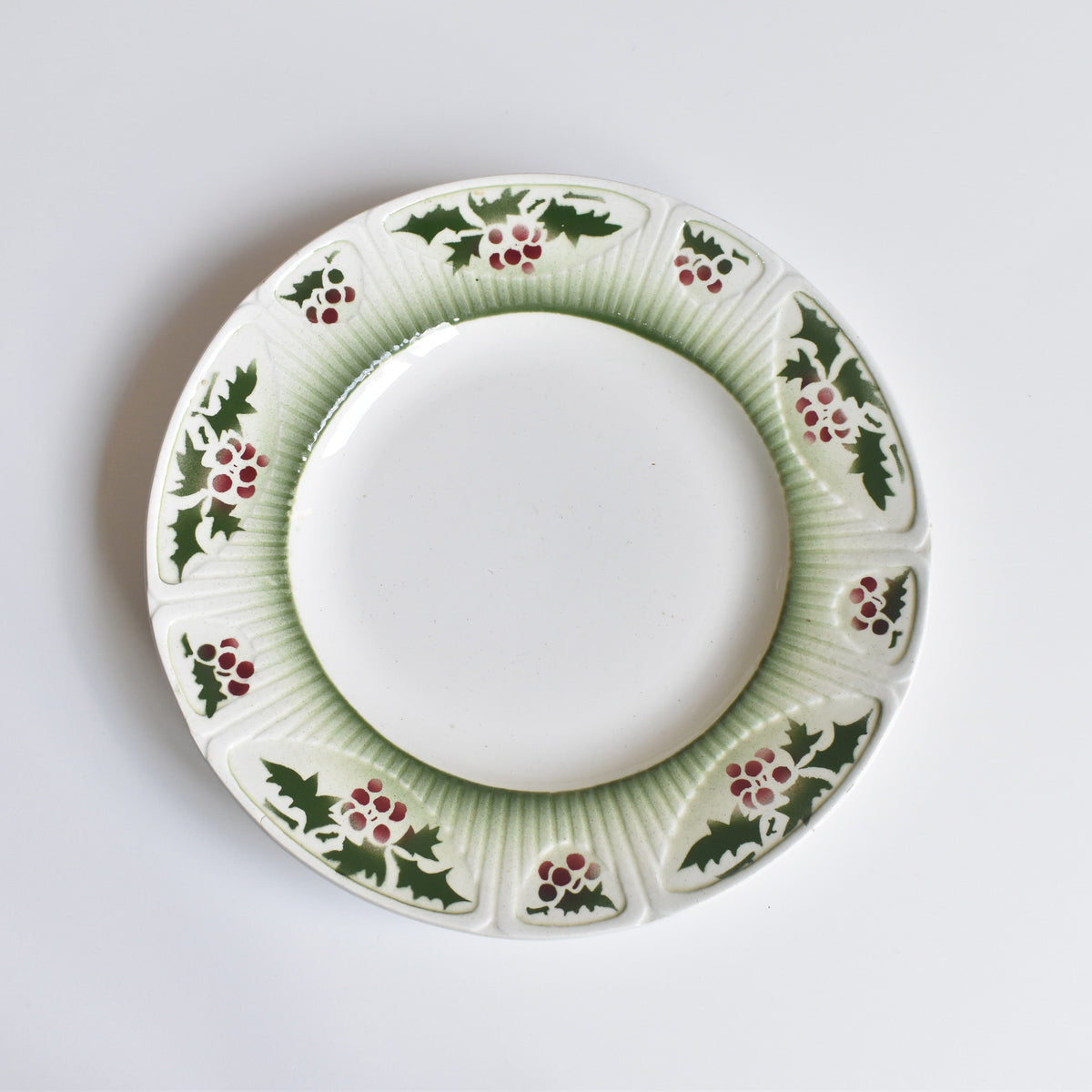 ヴィンテージデザートプレート サンタマン 柊 A — Loane Interior