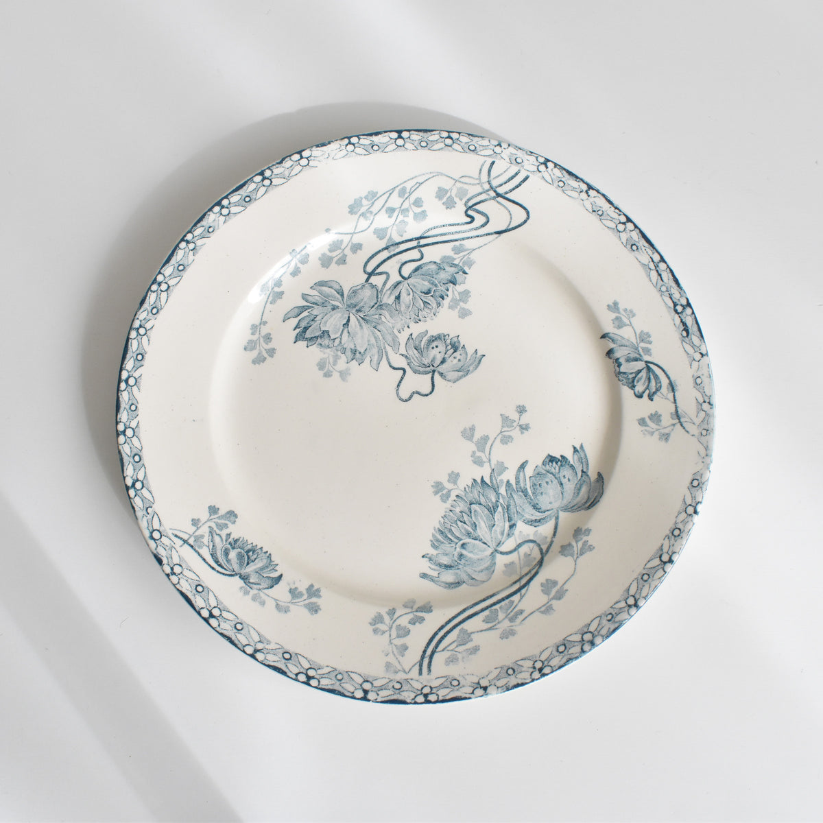 アンティークデザートプレート U&Cサルグミンヌ Royat（ロワイヤ） D — Loane Interior