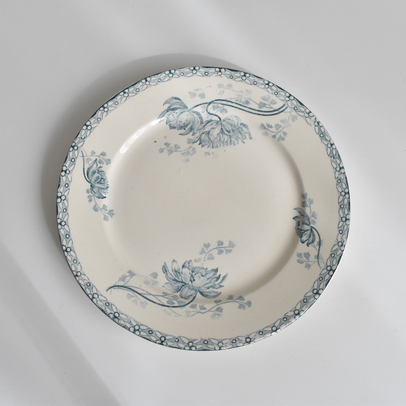 アンティークデザートプレート U&Cサルグミンヌ Royat（ロワイヤ） E — Loane Interior