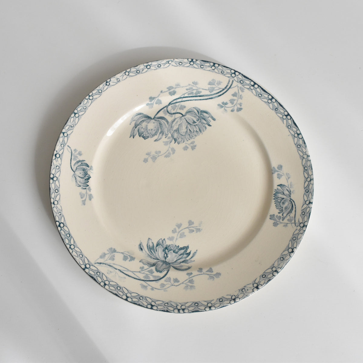 アンティークデザートプレート U&Cサルグミンヌ Royat（ロワイヤ） F — Loane Interior