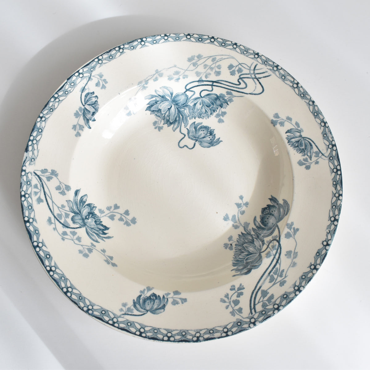 アンティーク深皿 U&Cサルグミンヌ Royat（ロワイヤ） E — Loane Interior