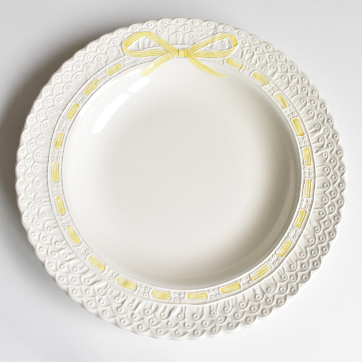 ヴィンテージ深皿 サラン リボン C — Loane Interior