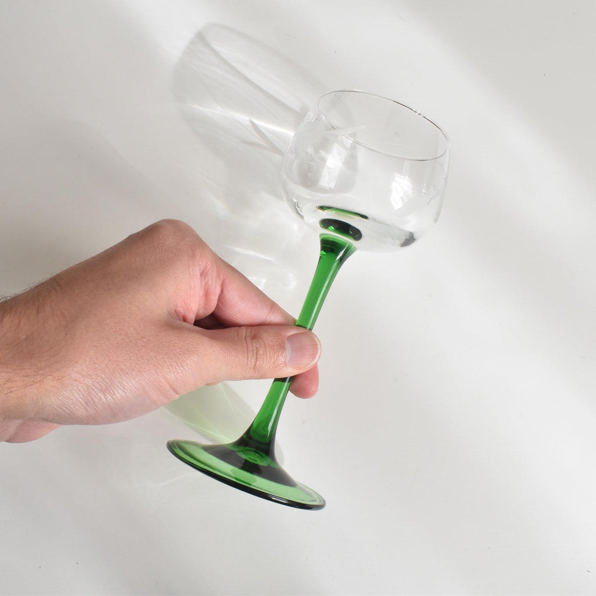 ヴィンテージアルザスワイングラス Gravure — Loane Interior