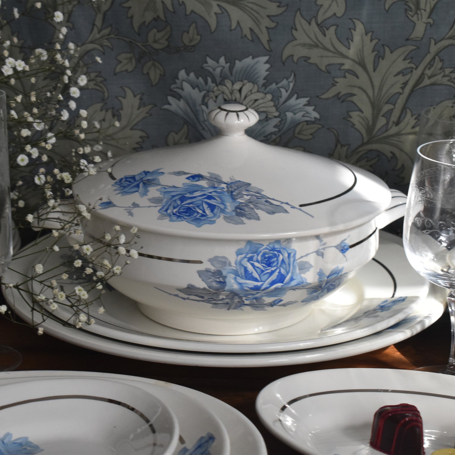 フランス製 アンティーク・ヴィンテージ食器 ロアンインテリア — Loane Interior