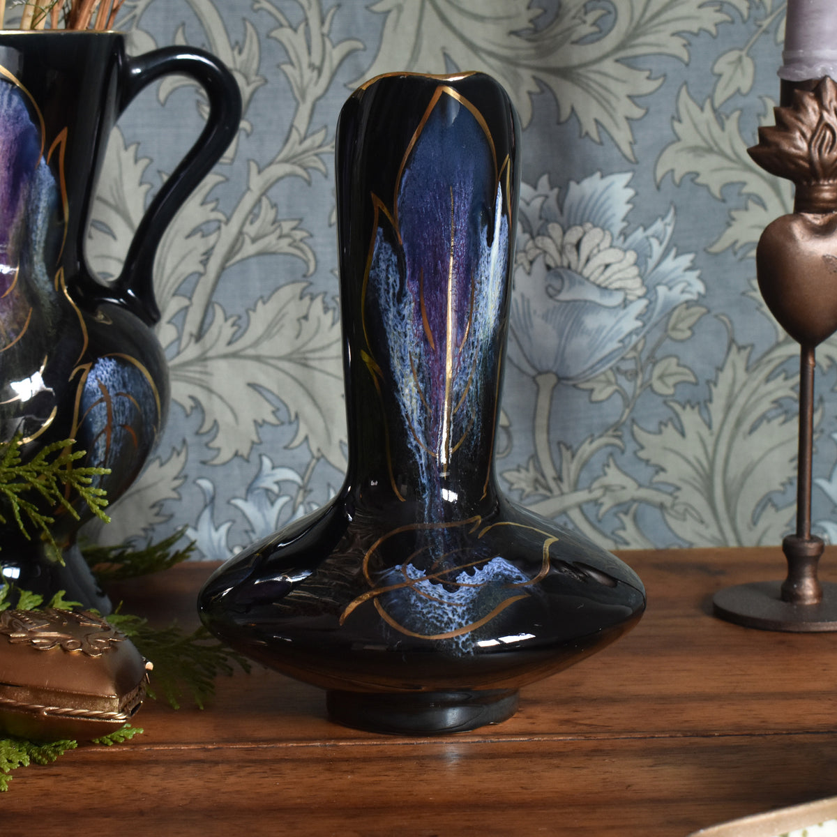 ヴィンテージフラワーベース ディゴワン＆サルグミンヌ Crazillor （クラジロール） B — Loane Interior