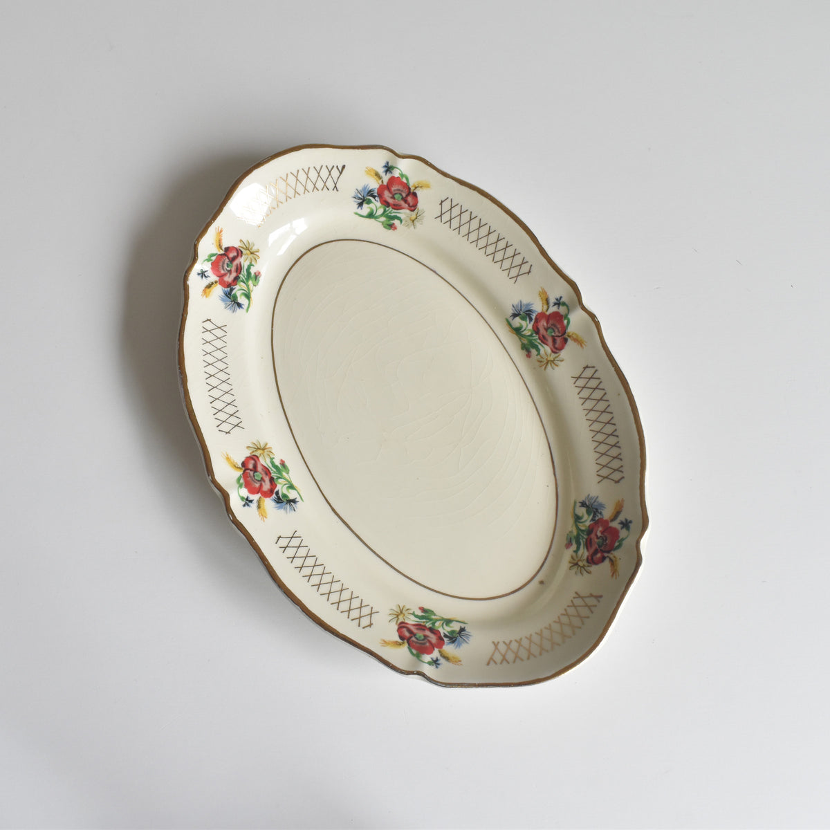 ヴィンテージラヴィエ 金彩＆コクリコ B — Loane Interior