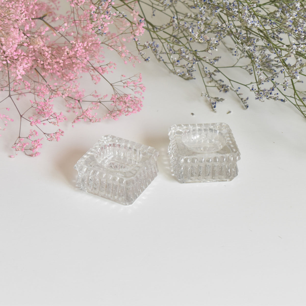 ヴィンテージ ソルト＆ペッパー プレスガラス C — Loane Interior