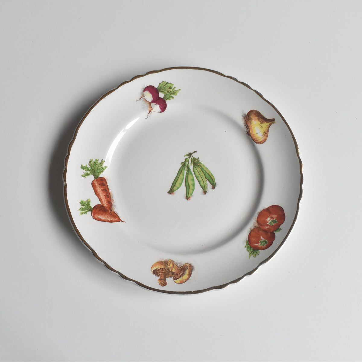 ヴィンテージスモールプレート Légumes (野菜)C — Loane Interior