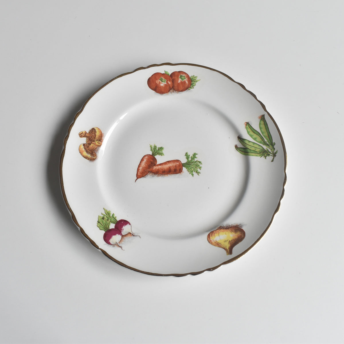 ヴィンテージスモールプレート Légumes (野菜)E — Loane Interior