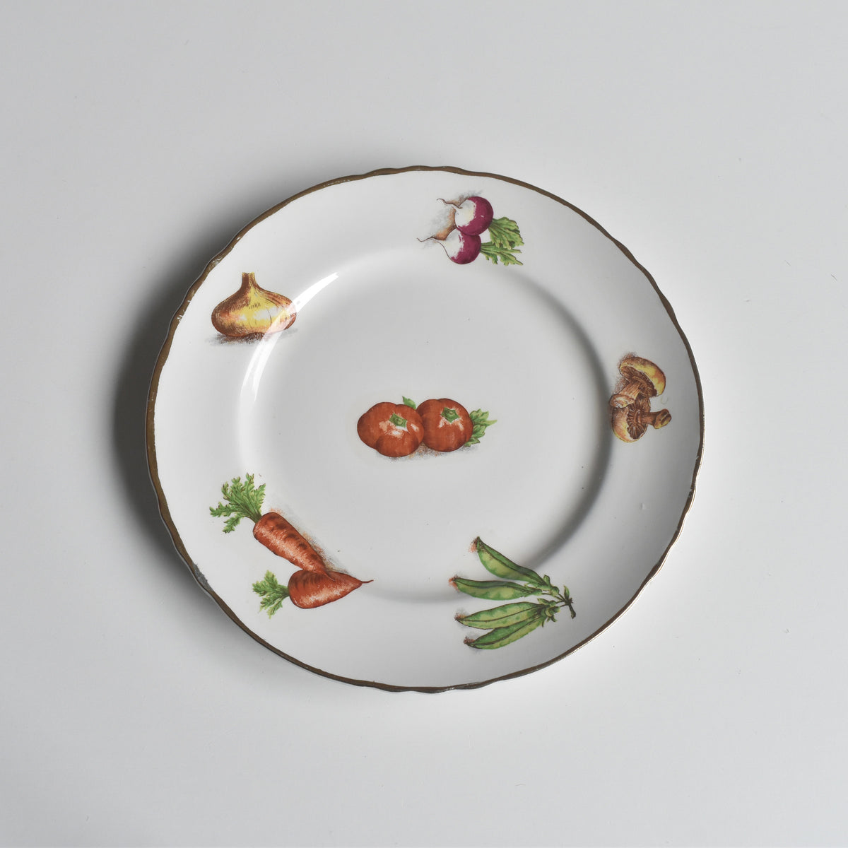 ヴィンテージスモールプレート Légumes (野菜)F — Loane Interior