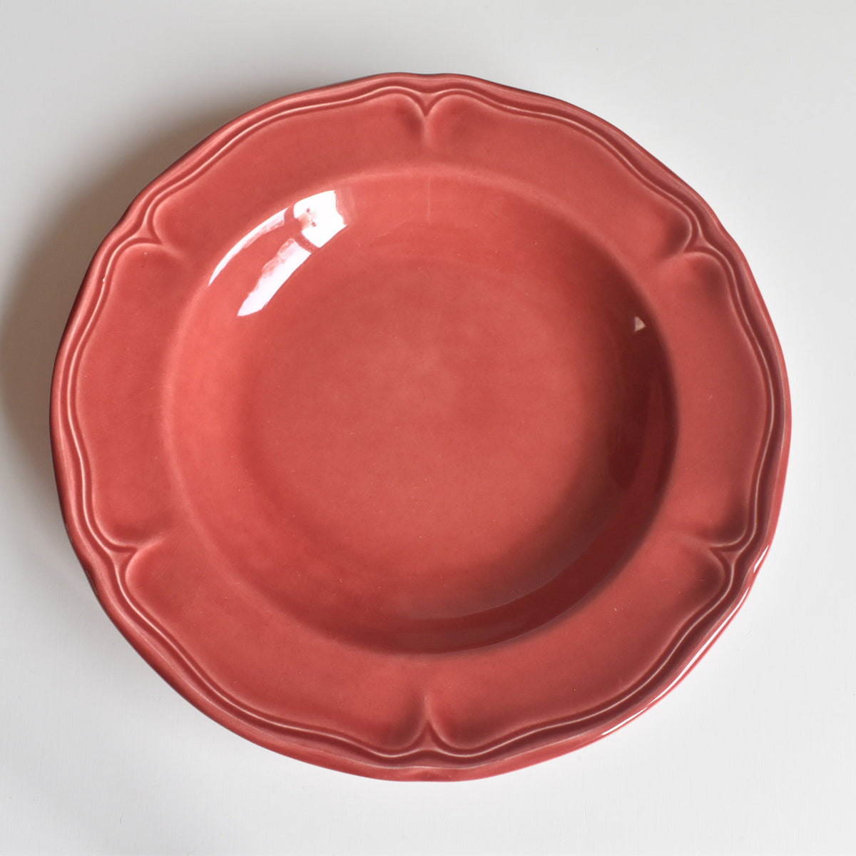 ヴィンテージ深皿 ヴァラージュ レッド C — Loane Interior