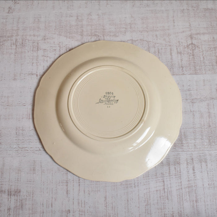 ヴィンテージデザートプレート ディゴワン＆サルグミンヌ Fleur B — Loane Interior