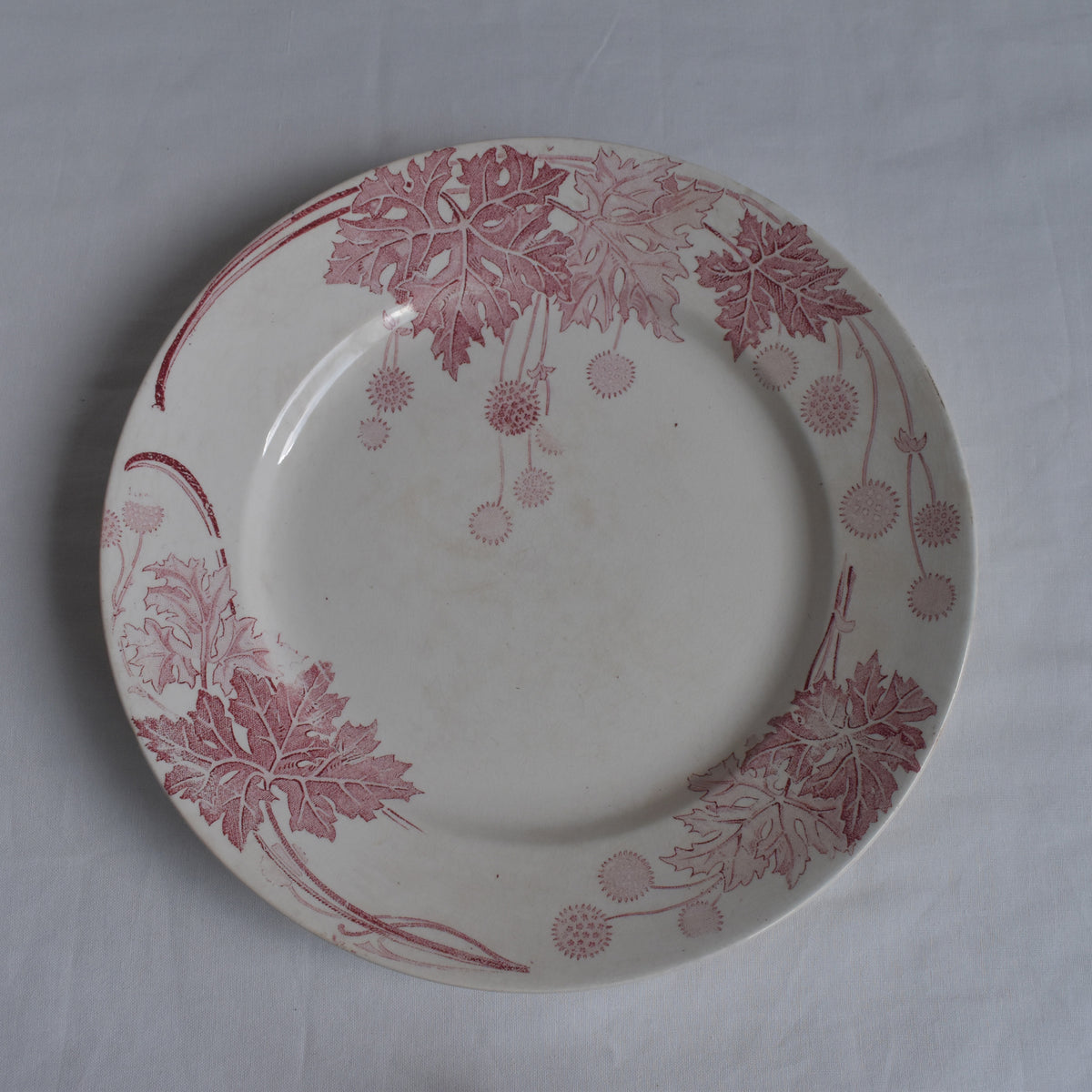 アンティークプレート K&Gリュネヴィル Platane X — Loane Interior