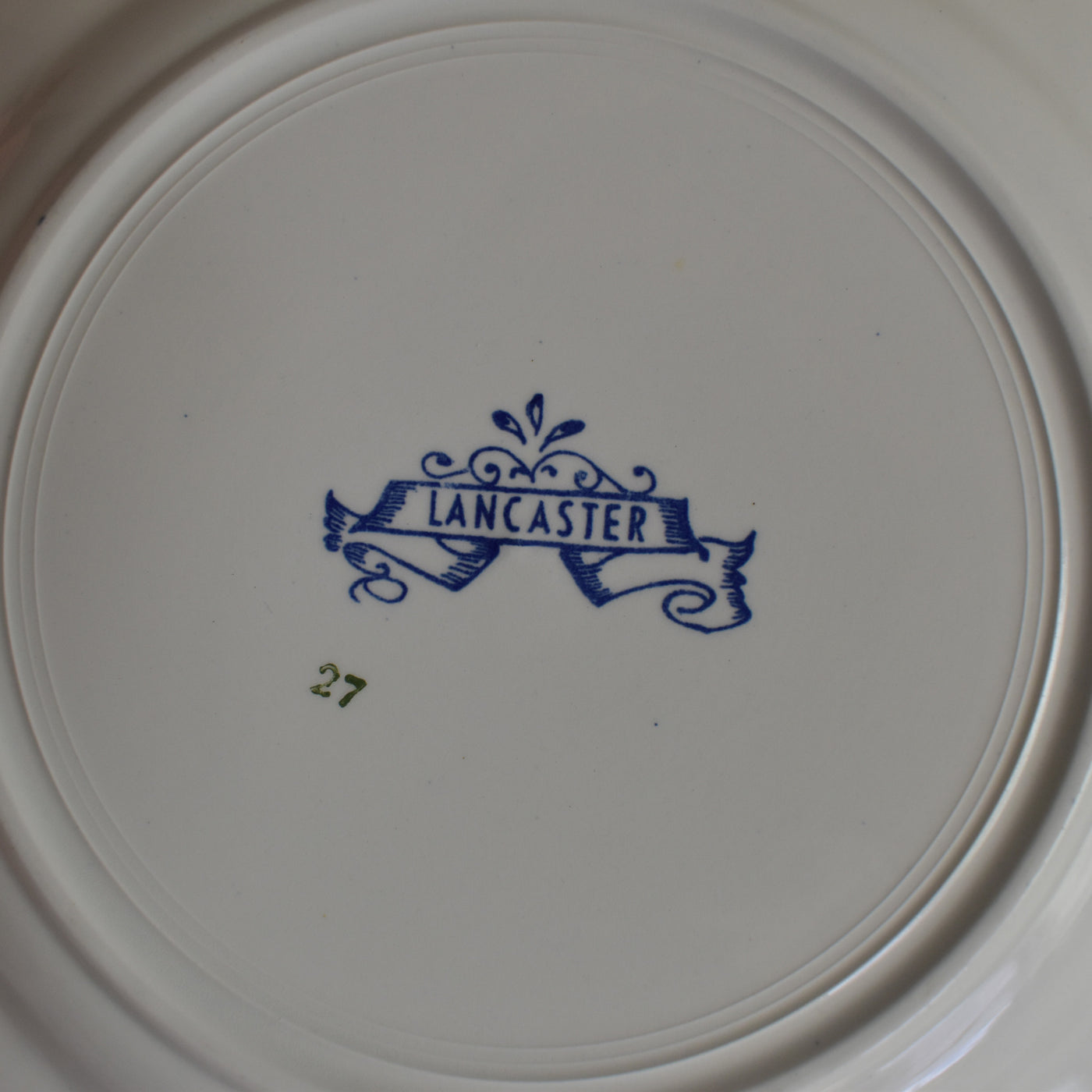 ヴィンテージデザートプレート サルグミンヌ Lancaster B — Loane Interior