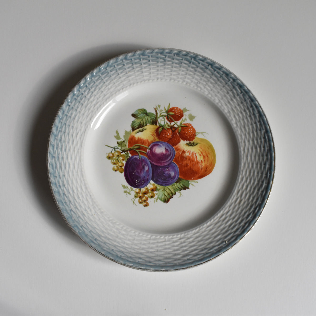 アンティークデザートプレート サンタマン Fruits A — Loane Interior