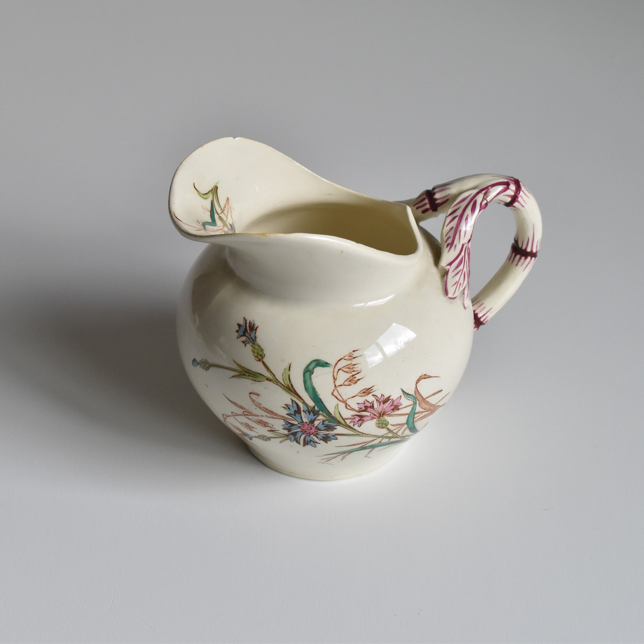 アンティーククリーマー K&Gリュネヴィル Bleuet — Loane Interior