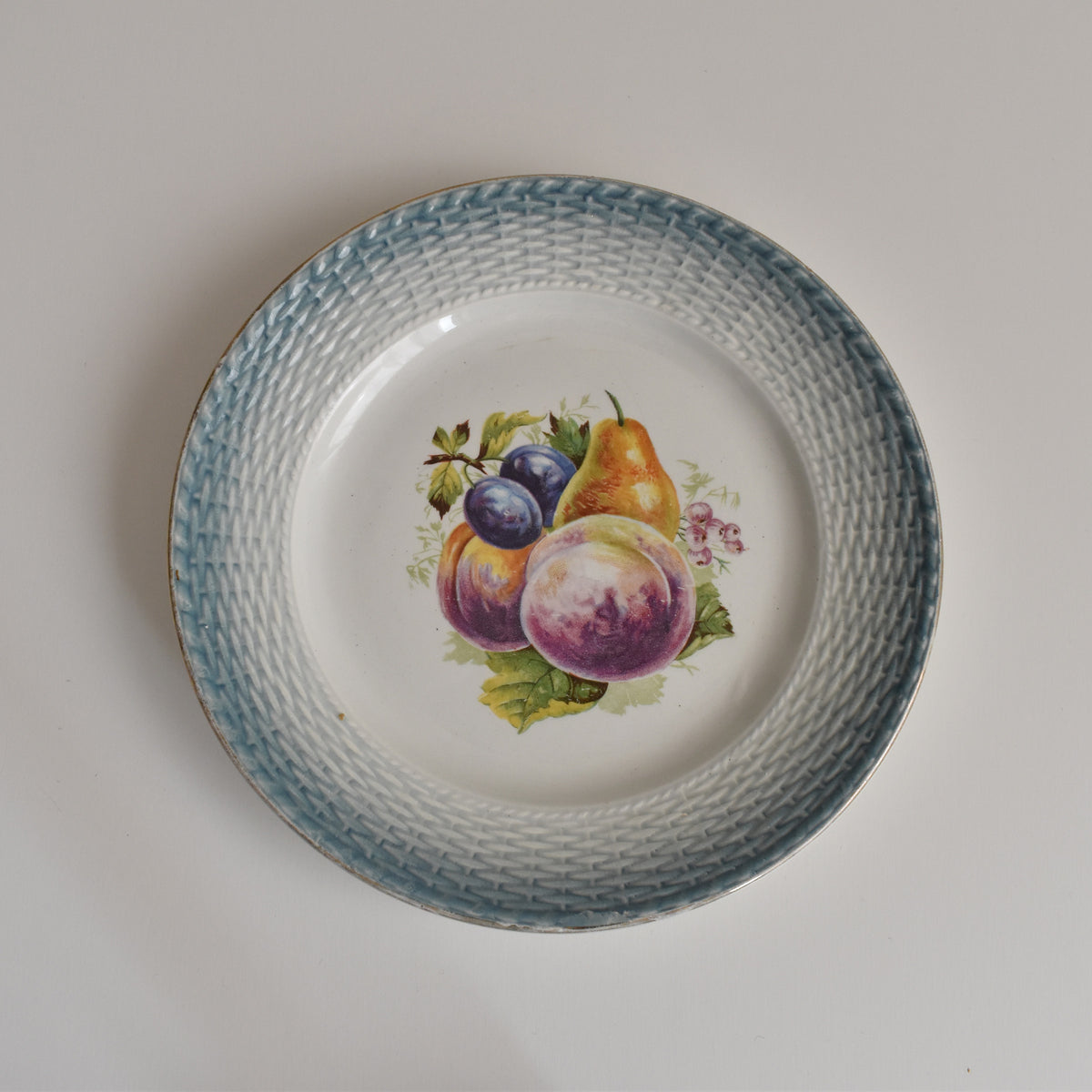 アンティークデザートプレート サンタマン Fruits C — Loane Interior