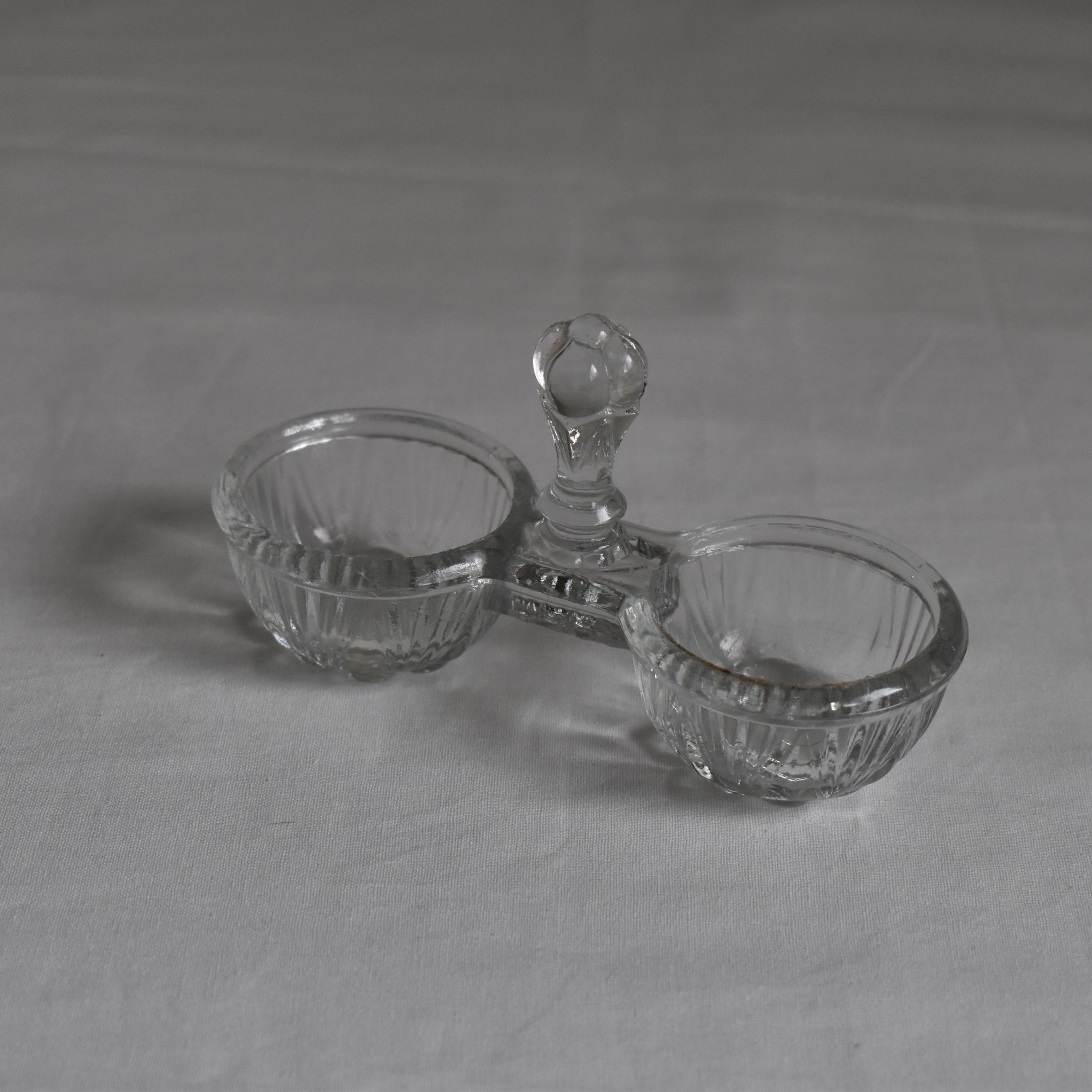 ヴィンテージ クリスタルガラスソルト＆ペッパー PORTIEUX B — Loane Interior