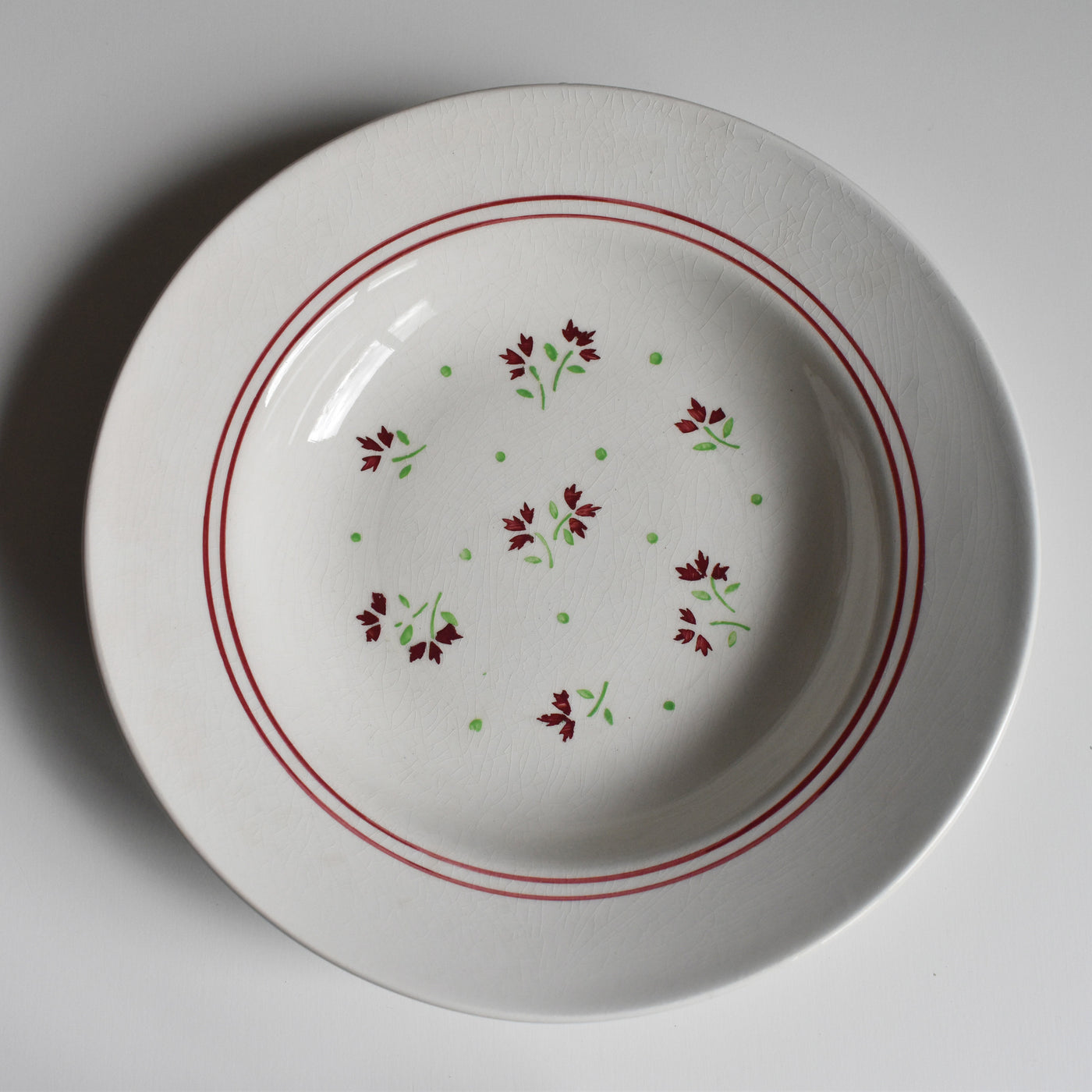 アンティーク深皿 K&G リュネヴィル Monique C — Loane Interior