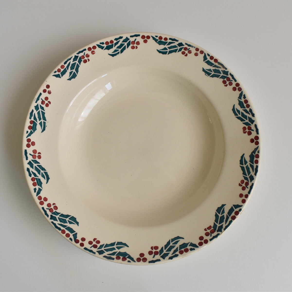 ヴィンテージ深皿 ディゴワン＆サルグミンヌ Houx (柊）C — Loane Interior